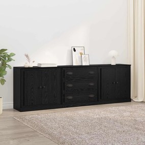 Konzole 3 ks Černý dub 210 x 35,5 x 67,5 cm Kompozitní dřevo 3402649