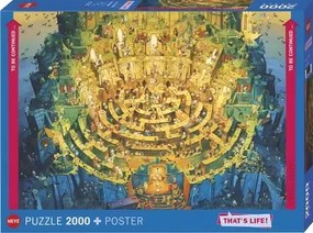 HEYE Puzzle That's Life: Hluboko / 2000 dílků / 97 × 69 cm
