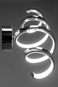 Nástěnná lampa Kinkiet LED chrom