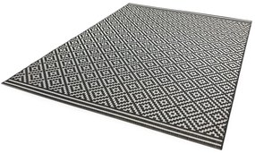 Černý  koberec Granton Diamond Mono Rozměry: 200x290 cm