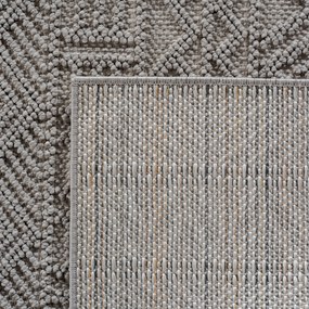 Ayyildiz, Běhoun Helix 2202 silver, 80x250, šedá, chodba / předsíň