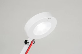 Nástěnné designové LED svítidlo s ramenem Raull White