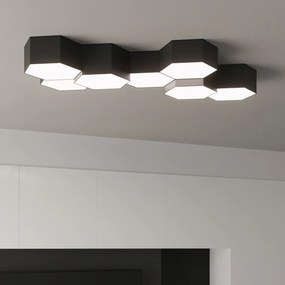 Sollux Lighting Stropní svítidlo SUNDE 11 černé