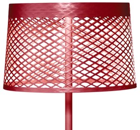 Stojací lampa Foscarini Twiggy Grid lettura, karmínově červená