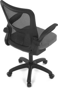 Dětská otočná židle šedá KA-K2006 GREY