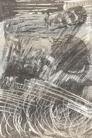 Kusový koberec vlněný Agnella Tempo Natural Gale (binding) šedý Rozměr: 100x180 cm