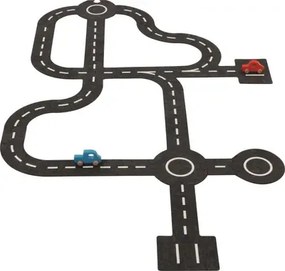 GOKI Podlahové obrysové puzzle Silnice 30 dílků / od 2 let