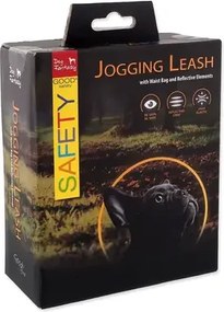 DOG FANTASY Vodítko s ledvinkou pro běhání / Reflexní prvky / Nastavit