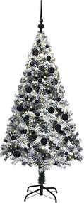 Umělý vánoční stromeček Bílá 150 cm PVC, ocel a plast 3396950