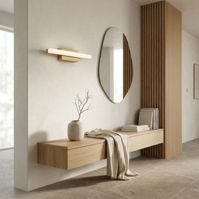 Toolight Toolight, LED nástěnné svítidlo 42cm, 6W, 4000K, 500lm, APP1851-1W, zlatá matná, OSW-66005
