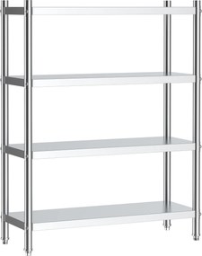 Regál Wiltec – 155 × 120 × 50 cm (61105)