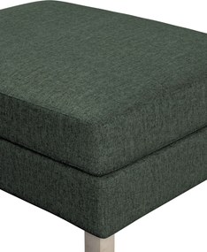 Potah na podnožku IKEA Karlstad barva zelená látka pletený vzor