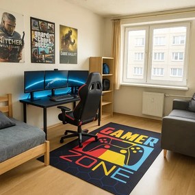 Protiskluzový herní koberec Gamer Zone