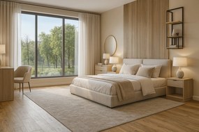 Beauflor, PVC podlaha - lino Texalino Supreme 7801 Valley Oak - dub, na míru, šíře 5m, hnědá, filc, chodba / předsíň