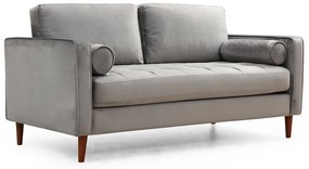 Designová sedačka Jarmaine 175 cm světle šedá