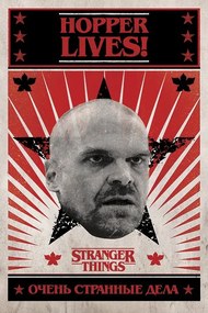 Postershop Plakát - Stranger Things (Hopper Lives)