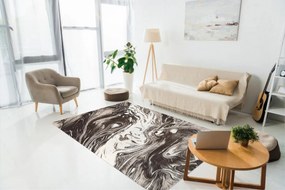 Berfin Dywany, Kusový koberec Vals 8003 Beige, 200x290, hnědá, kancelář