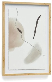 Abstraktní obraz roella i 50 x 70 cm MUZZA