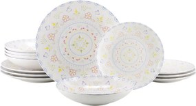 XXXLutz JÍDELNÍ SOUPRAVA Primavera Pastell 12dílné Creatable - Online Only nádobí - 007768070701