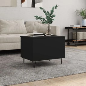 Konferenční stolek černý 60x44,5x45 cm kompozitní dřevo