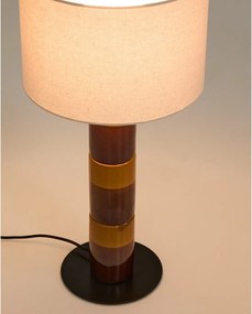 Stolní lampa s textilním stínidlem (výška 61,5 cm) Mavran – Kave Home