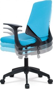 Autronic Dětská židle KA-R204 BLUE, modrá/černý plast