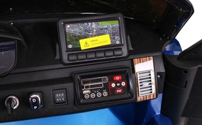 Ramiz Range Rover HSE lakované dětské auto pro 2 děti modré SUV