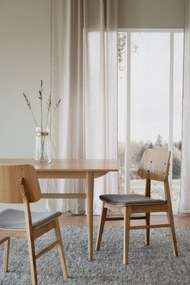 Přírodní dubová jídelní židle Rowico Boder