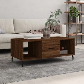 vidaXL Konferenční stolek 102 x 50 x 40 cm kompozitní dřevo [829318] Barva: hnědý dub