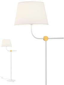 Redo 01-1982 stojací lampa Morris matně bílá, E27, 150cm