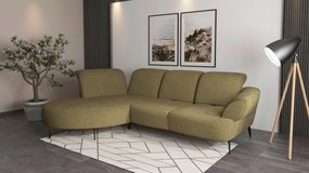XXXLutz ROHOVÁ SEDAČKA, textil, olivově zelená Sit & More - Sedací soupravy - 000144013268