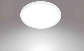 Philips SuperSlim CL550 bílá / Přisazené svítidlo / O 25 cm