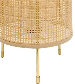 Toolight, noční lampa ve štýlu BOHO 19x31 cm GB2N21, hnědá, OSW-02800