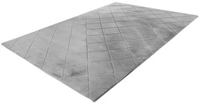 Lalee Kusový koberec Impulse 600 Silver Rozměr koberce: 120 x 170 cm