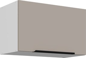 ARIA lb | horní skříňka 60 GU-36 1F výklopná | 60 cm | ANTI FINGERPRINT povrch | bílá/béžová