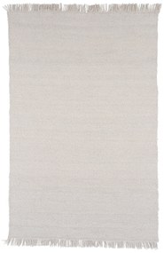Obdélníkový koberec Betina, bílý, 400x300