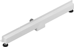 Mexen Flat Wall, sprchový žlab na zeď 2v1, 90 cm, bílá, 1230090