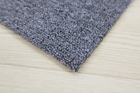 Vopi, Metrážový koberec Astra šedá - neúčtujeme odřezky z role, na míru, šíře 2m,3m,4m, šedá, ab (mřížka), chodba / předsíň