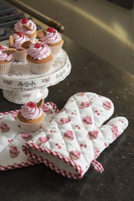 Bavlněná kuchyňská utěrka Cherry Cupcake – Ø 80 cm