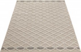 Ayyildiz, Kusový koberec Patara 4953 Beige – na ven i na doma, 80x150, béžová, chodba / předsíň