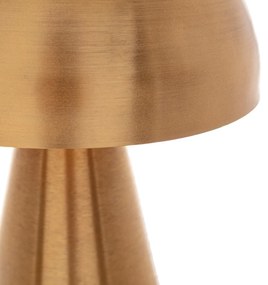 Stolní lampa Mushroom Gold 48 cm