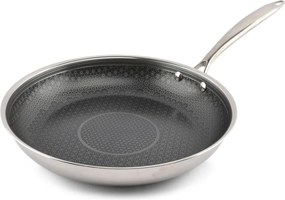 Nerezová pánev s nepřilnavým povrchem ø 29,5 cm Fusion – BonBistro