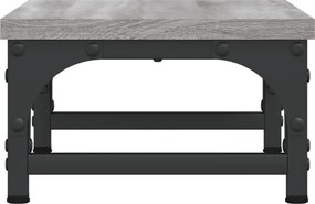 vidaXL Stojan na monitor 37 x 23 x 14 cm kompozitní dřevo [833998] Barva: kouřový dub