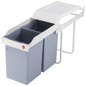 Hailo Odpadkový Koš Do Skříňky Multi-Box Duo Vel. L 2X 14 L Krémový