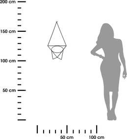 NÁSTĚNNÝ DRŽÁK NA KVĚTINÁČ SIMPLY 63X29X17 CM ČERNÁ