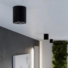 Stropní LED svítidlo SOLLUX ZOE černé 9W SL.1210