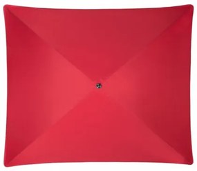 Balkónový naklápěcí slunečník Doppler SUNLINE WATERPROOF 230 x 190 cm- červený