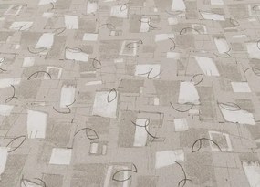 Koberce Breno Metrážový koberec LIBRA 39, šíře role 400 cm, Šedá, Vícebarevné