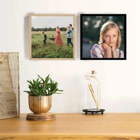Personalizovaný magický fotoobraz v rámu - 2x čtverec 20x20 - fotografie