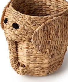 Compactor NOAH M Slon / Dětský úložný koš / vodní hyacint / 30 x 32 cm